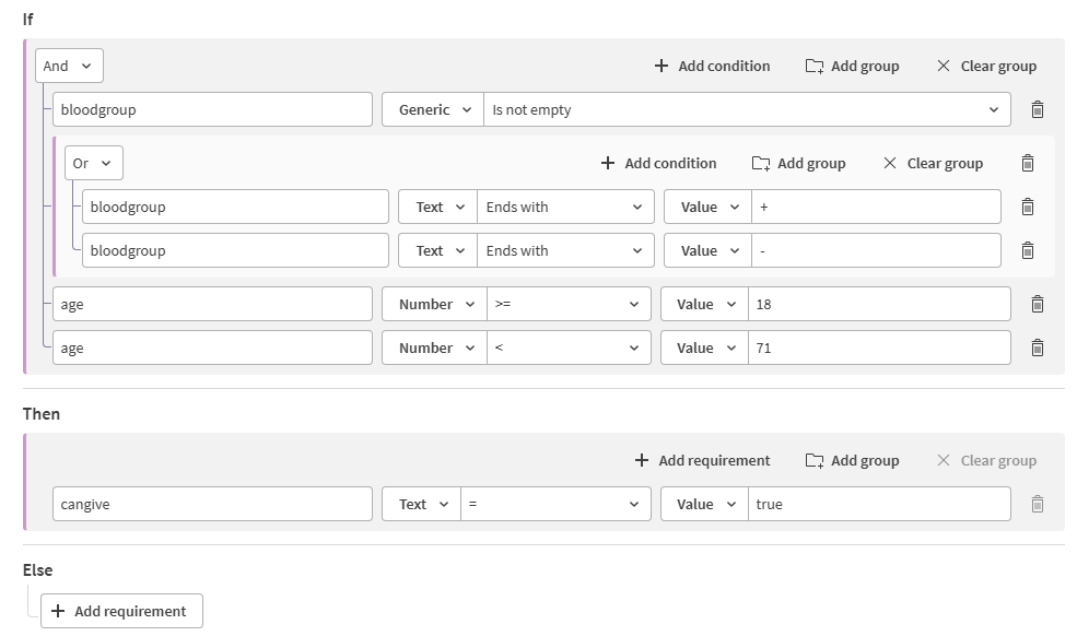 Arbeiten mit Validierungsregeln | Qlik Cloud Hilfe