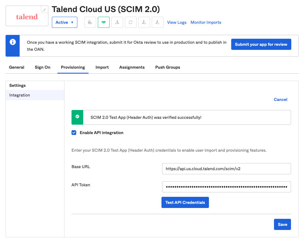 Setting up SCIM provisioning on Okta | User identity management and synchronization across Okta ...