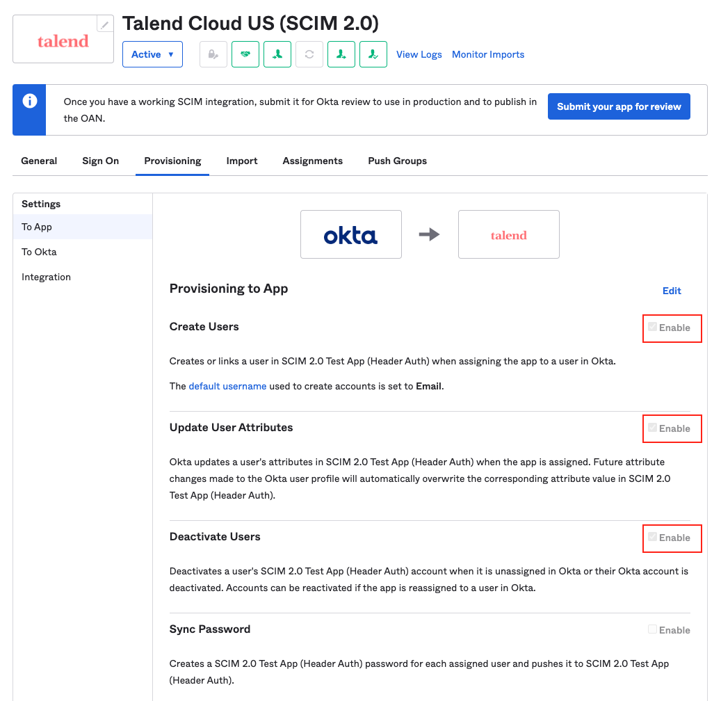 Setting up SCIM provisioning on Okta | User identity management and synchronization across Okta ...
